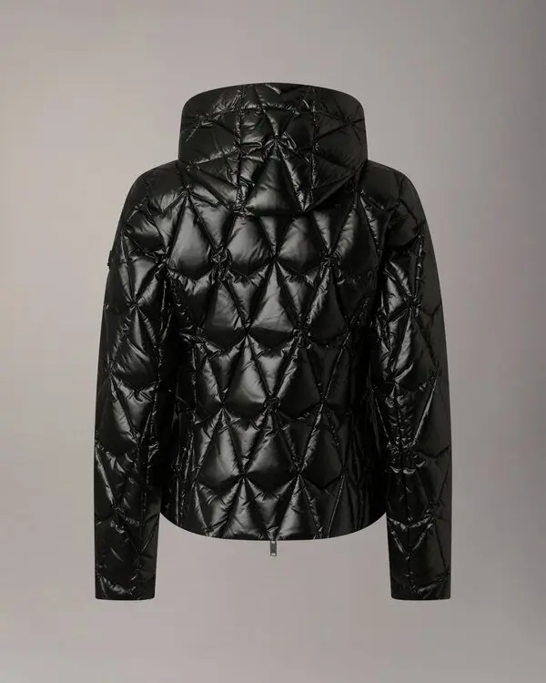 Moose Knuckles Hooded Quilted Down Jacket