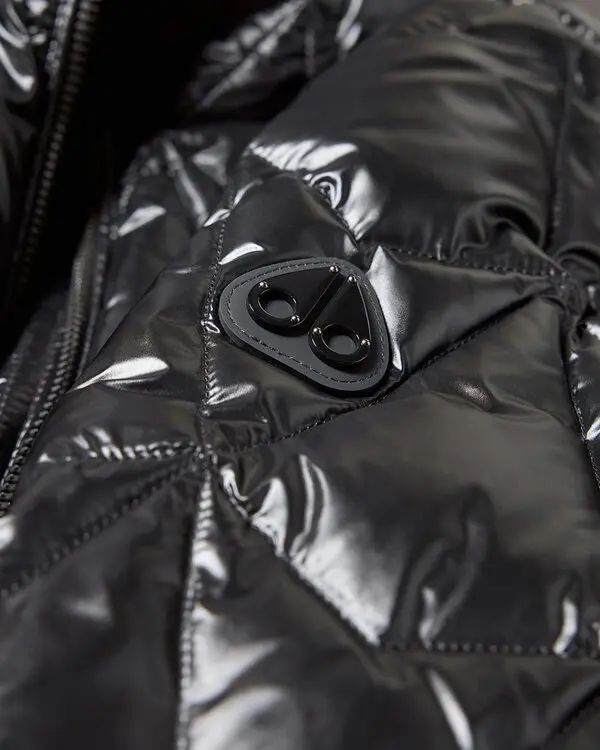 Moose Knuckles Hooded Quilted Down Jacket