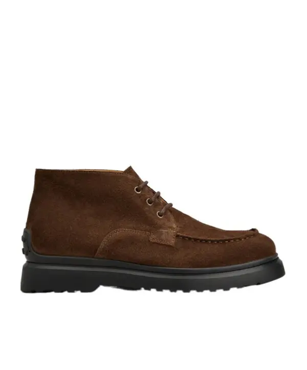 TOD'S Desert Boots In Suede - Brown