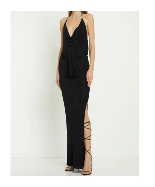 AYA MUSE Halter Neck Dress