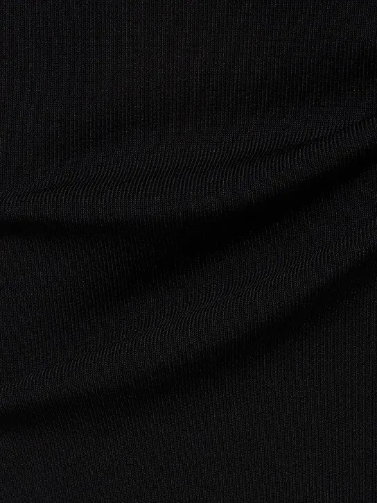 AYA MUSE Long Viscose Satin Dress