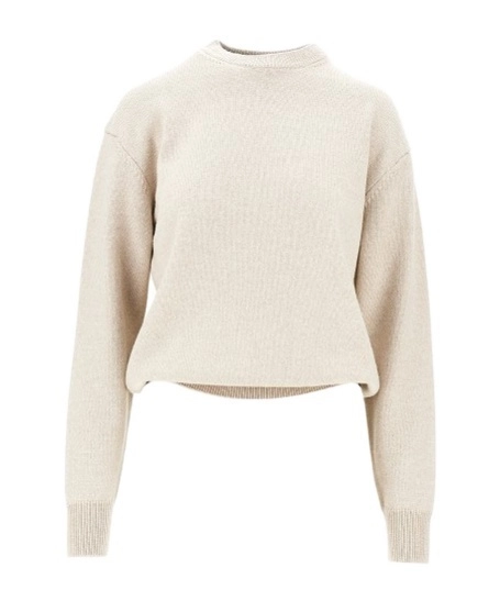 Jacquemus Ribbed-knit Crew-neck Wool Sweater