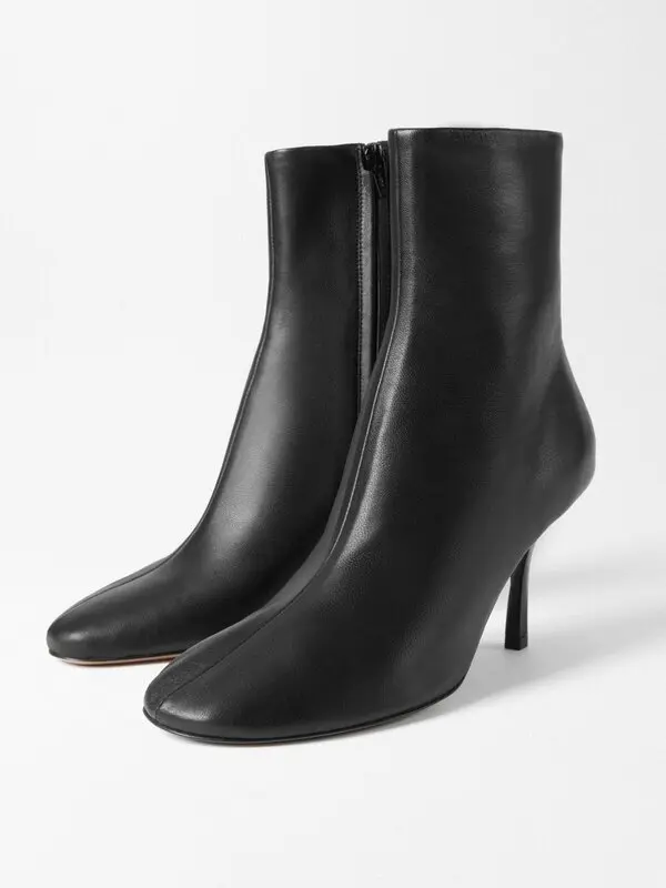 Jacquemus Sculpted Heel Ankle Boots