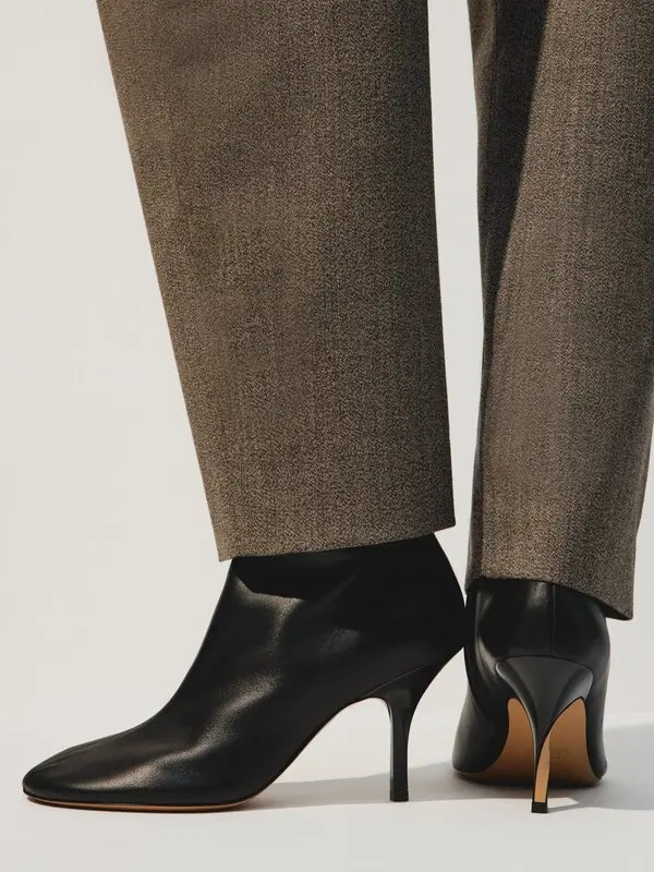 Jacquemus Sculpted Heel Ankle Boots