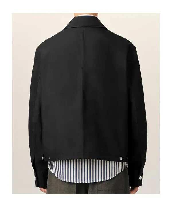 AMI Paris Nylon Jacket With De Coeur