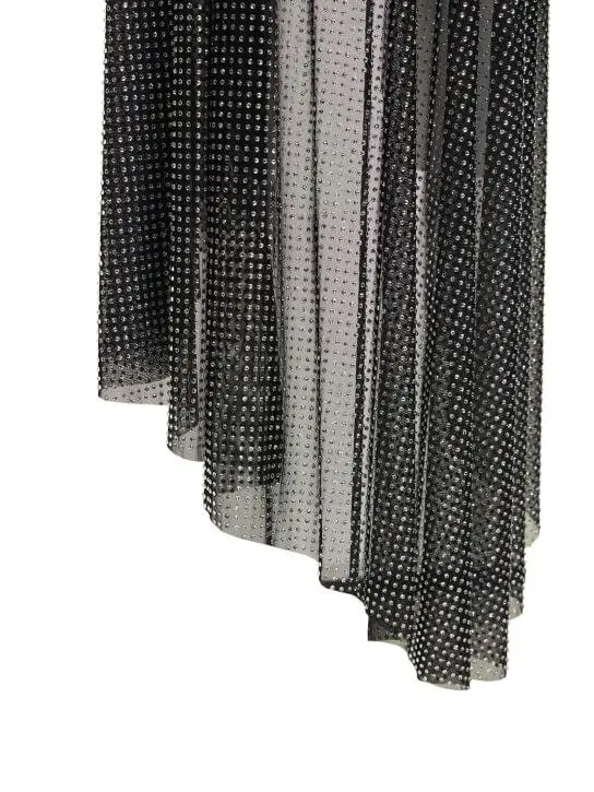 Giuseppe Di Morabito Embellished Crepe De Chine Midi Dress