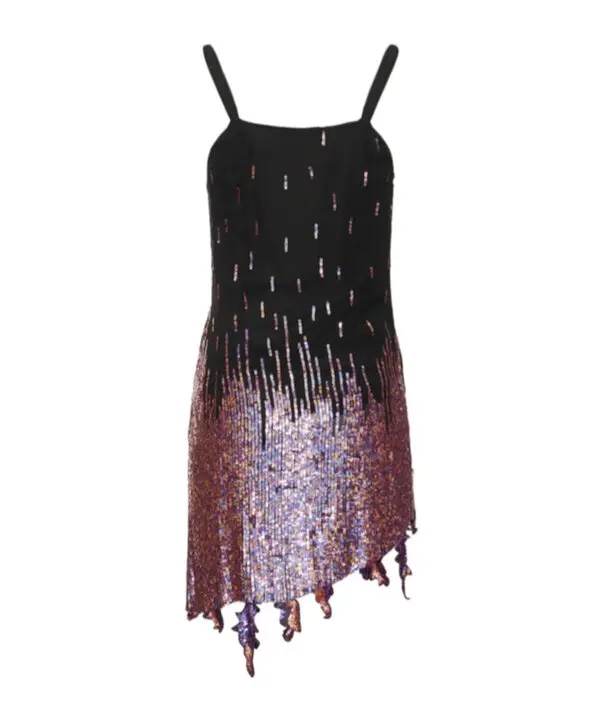 Giuseppe Di Morabito Embellished Viscose Mini Dress