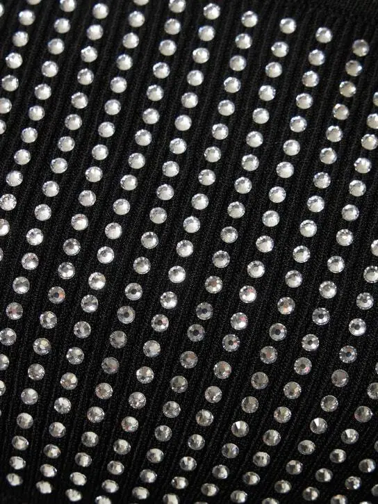 Giuseppe Di Morabito Embellished Knit Midi Dress