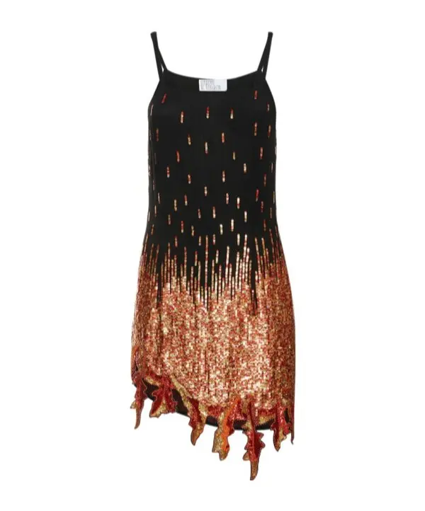 Giuseppe Di Morabito Embellished Viscose Mini Dress