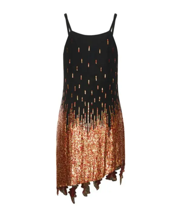 Giuseppe Di Morabito Embellished Viscose Mini Dress