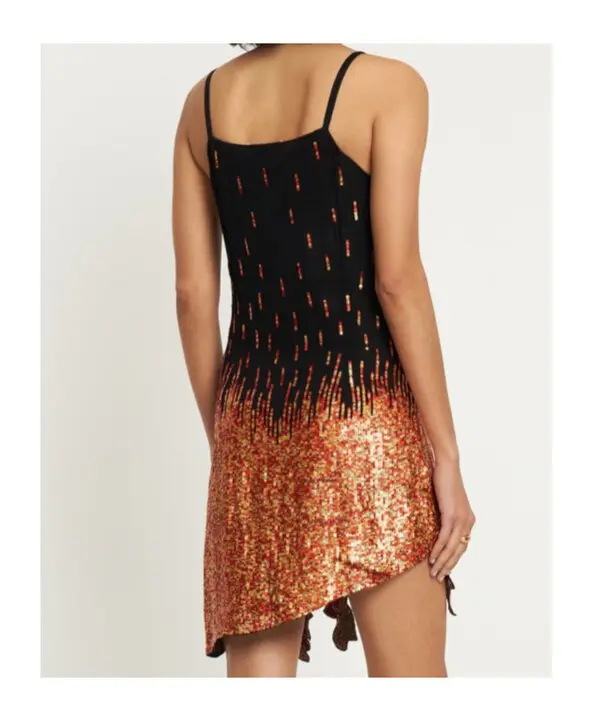 Giuseppe Di Morabito Embellished Viscose Mini Dress