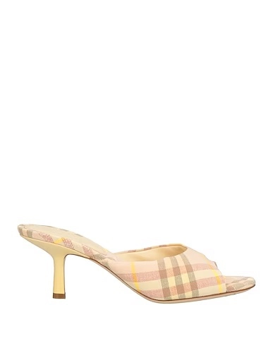 Burberry Printed High-heel Slide Sandals
