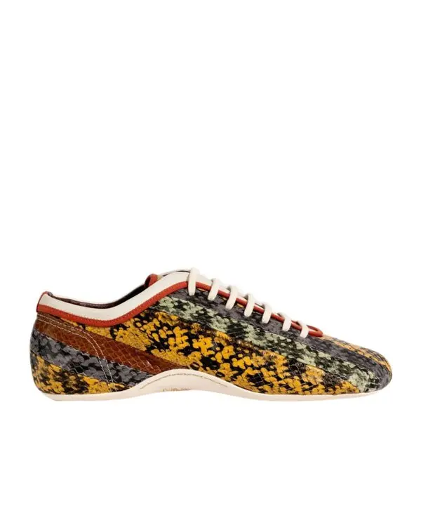 Dries Van Noten Textured Low-top Sneakers