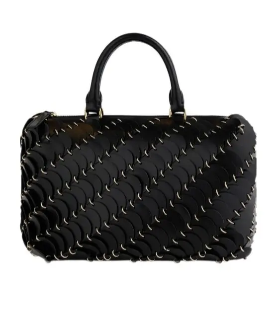 Rabanne Paco Leather Tote Bag