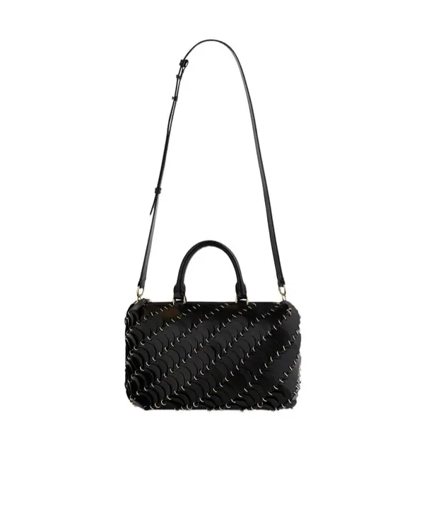 Rabanne Paco Leather Tote Bag