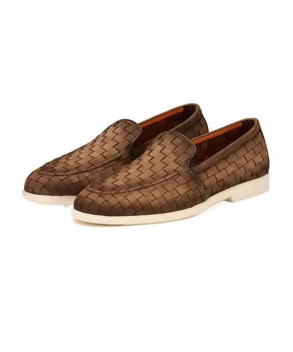 Santoni Flat Casual Shoes