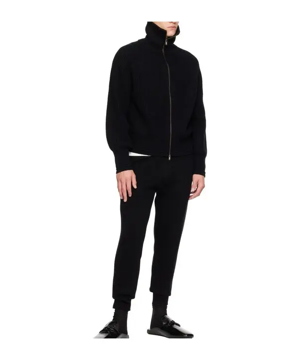 ENTIRE STUDIOS Ribbed Zip-up Cardigan