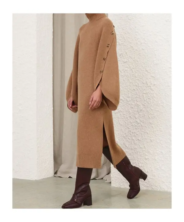 Zimmermann Valiant Buttoned Midi Dress