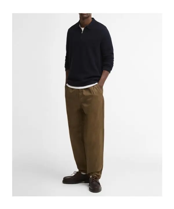 Barbour Collared Knit Sweater