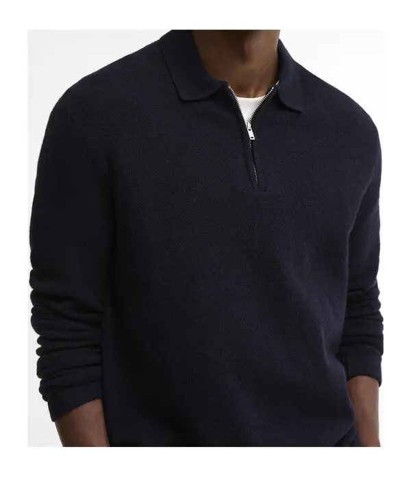 Barbour Collared Knit Sweater