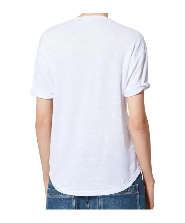 Isabel Marant Étoile Logo-print T-shirt - White