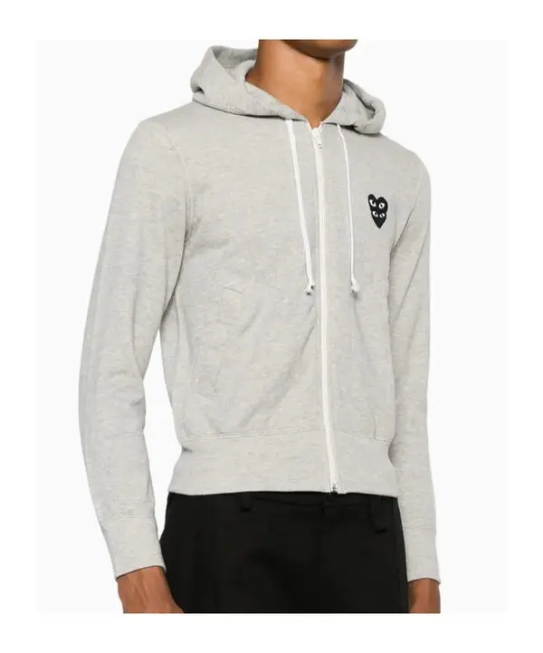 Play Comme Des Garcon Hoodie - Grey