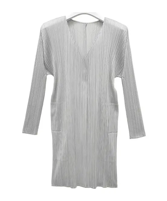 Issey Miyake Pleated Cardigan