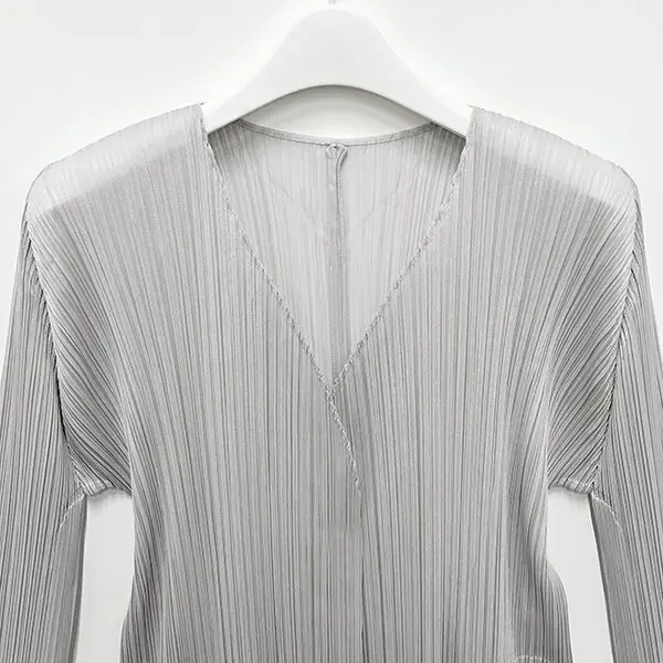 Issey Miyake Pleated Cardigan