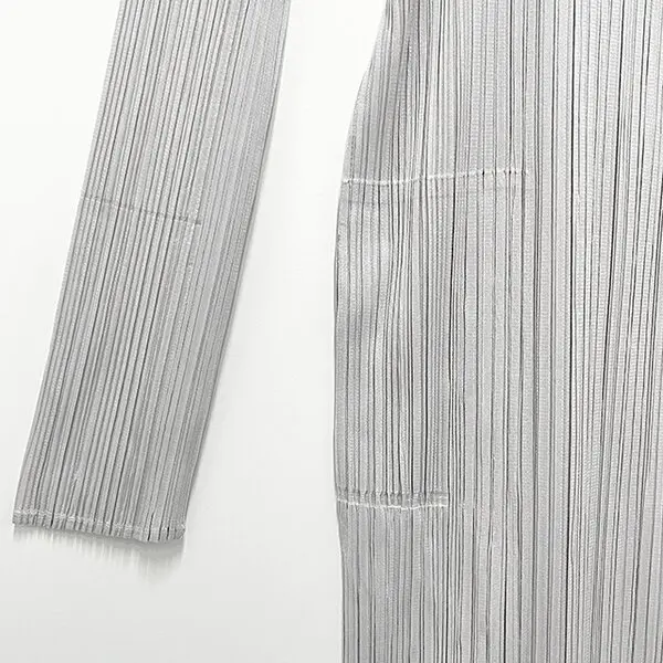 Issey Miyake Pleated Cardigan