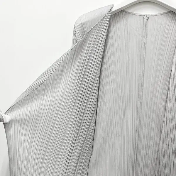 Issey Miyake Pleated Cardigan
