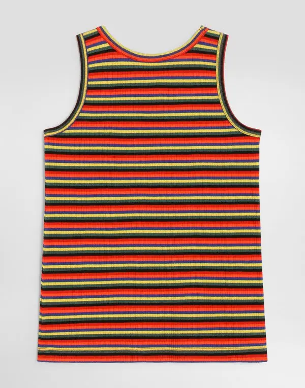 Dolce & Gabbana Striped Jersey Top