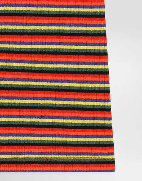 Dolce & Gabbana Striped Jersey Top