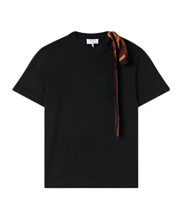 Emilio Pucci Scarf Detailed T-shirt