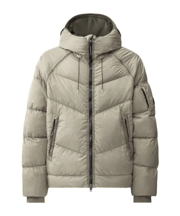 C.P. COMPANY Down Shield Lens Hooded Puffer