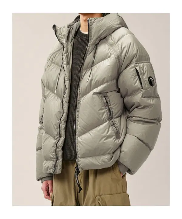 C.P. COMPANY Down Shield Lens Hooded Puffer