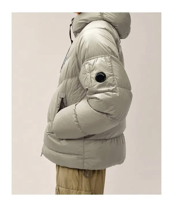 C.P. COMPANY Down Shield Lens Hooded Puffer