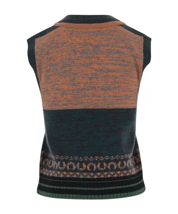 Dries Van Noten V-neck Knit Vest