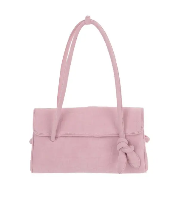 Jacquemus Knotted Embossed Shoulder Bag