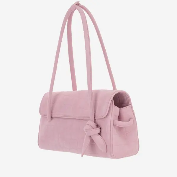 Jacquemus Knotted Embossed Shoulder Bag