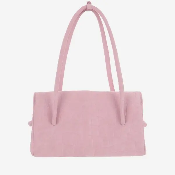Jacquemus Knotted Embossed Shoulder Bag