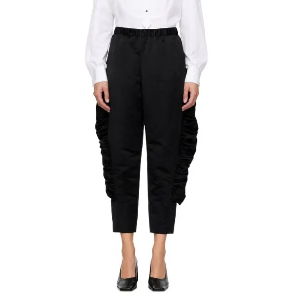 Comme Des Garçons Casual Pants With An Elastic Waistband