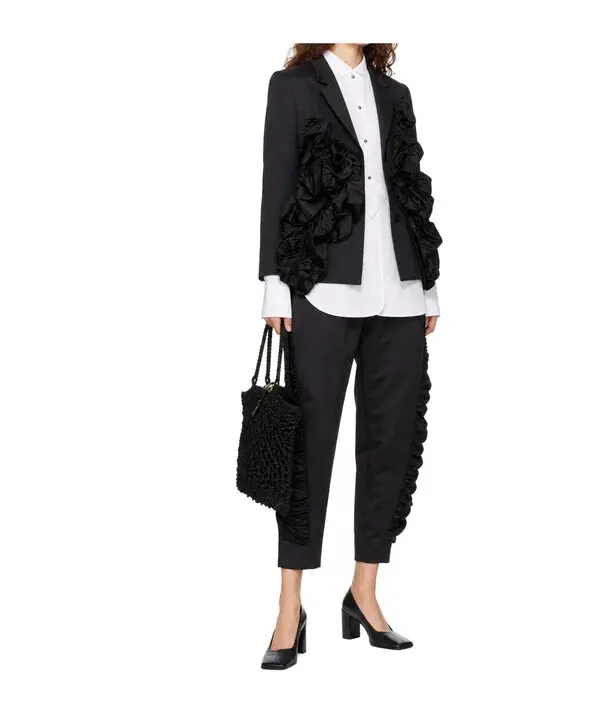 Comme Des Garçons Casual Pants With An Elastic Waistband
