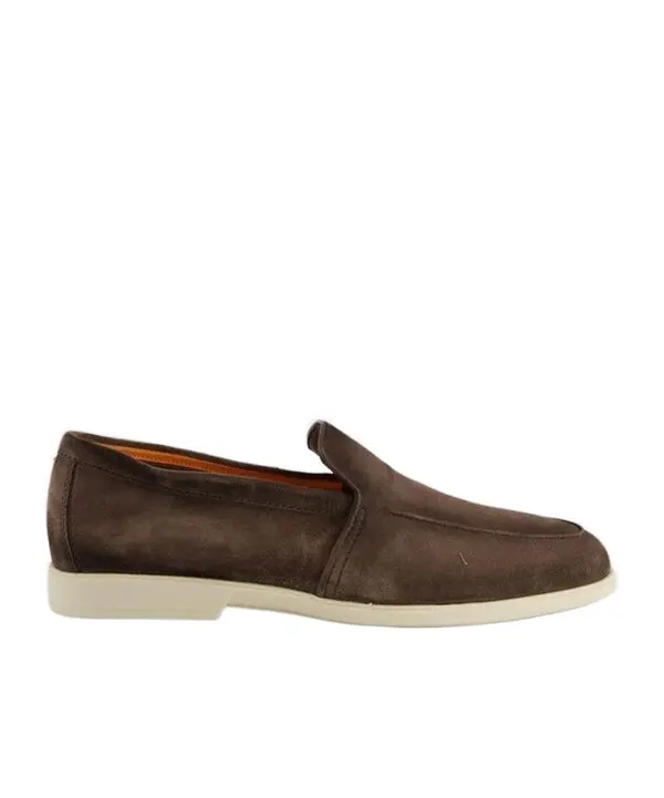 Santoni Malibu Almond Toe Loafers