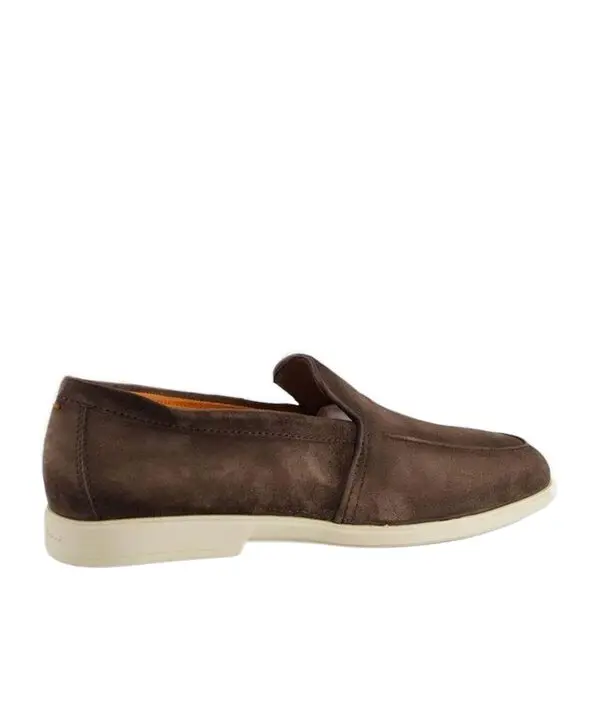 Santoni Malibu Almond Toe Loafers