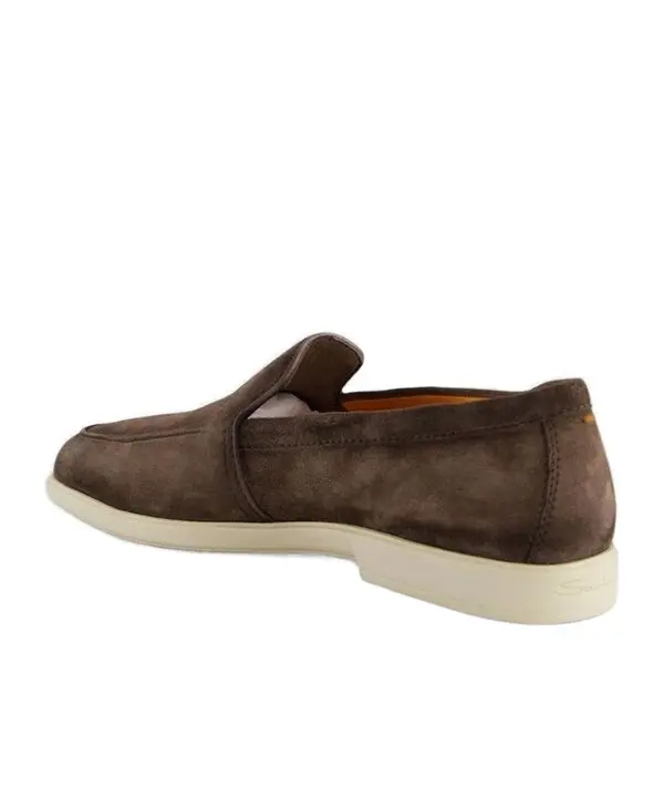 Santoni Malibu Almond Toe Loafers