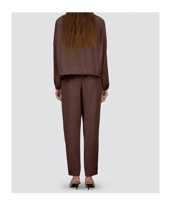 Herno Resort Bomber Jacket In Extra-fine Satin