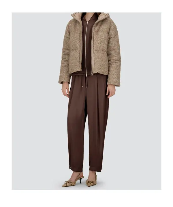 Herno Resort Bomber Jacket In Extra-fine Satin