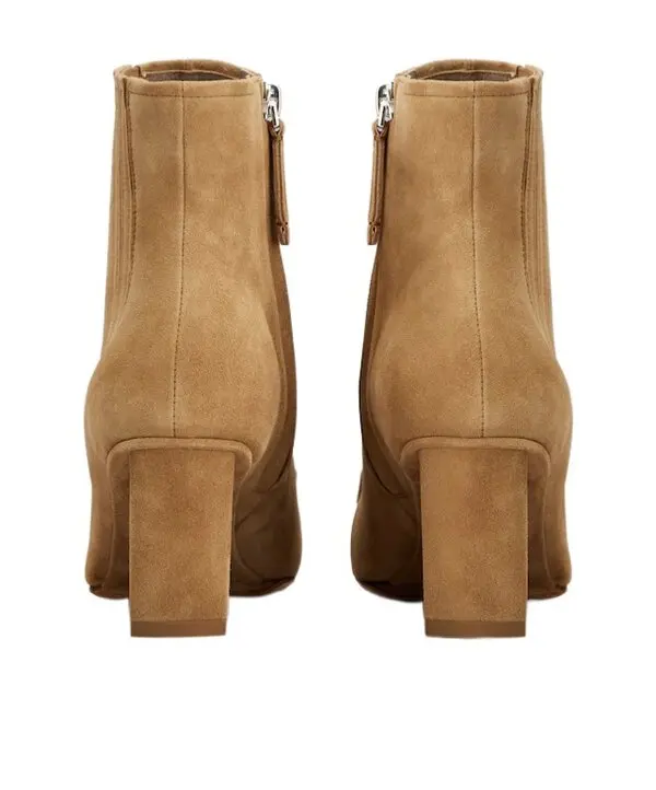 ROGER VIVIER Belle Vivier Wedge Booties In Suede