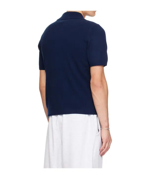 ENTIRE STUDIOS Button-front Short-sleeve Polo Shirt