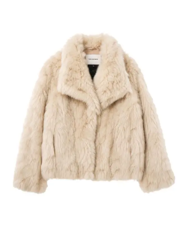 YVES SALOMON Long-sleeved Fur - No
